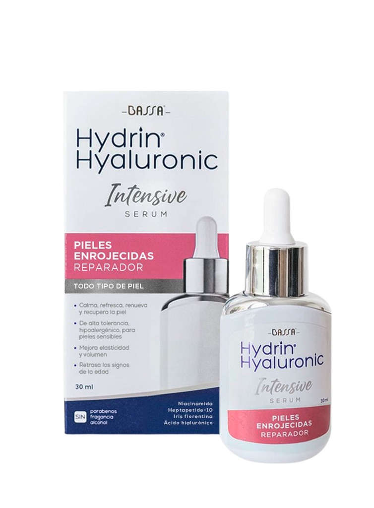 Hydrin Hyaluronic Intensive Serum Pieles Enrojecidas de 30 ml | Dermashop
